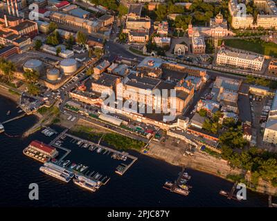 Above Samara on summer evening Stock Photo - Alamy