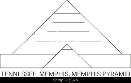 United States, Tennessee, Memphis, Memphis Pyramid travel landmark ...