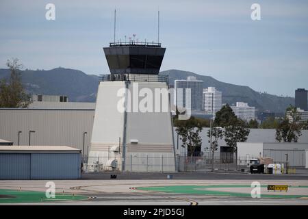 air-traffic control-tower visual control room windows with radar on the ...