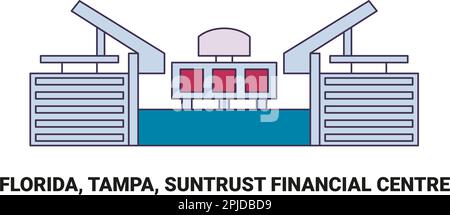 United States, Florida, Tampa, Suntrust Financial Centre, travel ...