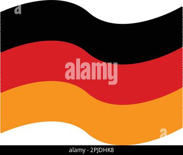 german flag logo illustration design Stock Vector Image & Art - Alamy