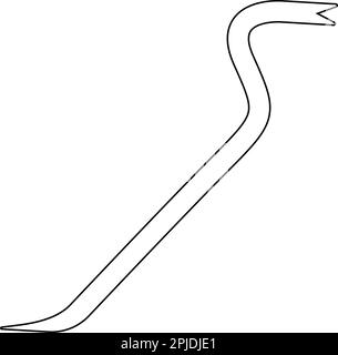 Crowbar icon. Crowbar symbol design from Construction collection ...