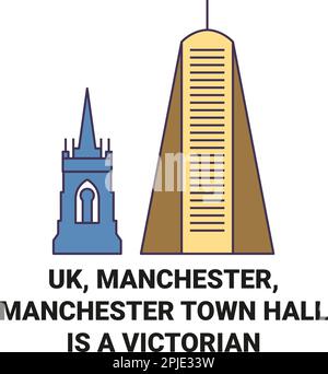England, Manchester, Manchester Town Hall Is A Victorian travel ...