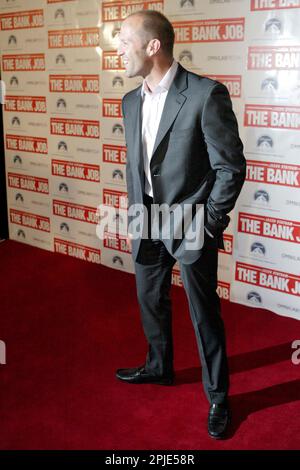 Jason Statham The movie premiere of The Bank Job. Sydney, Australia. 09 ...