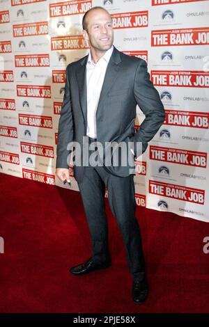 Jason Statham The movie premiere of The Bank Job. Sydney, Australia. 09 ...
