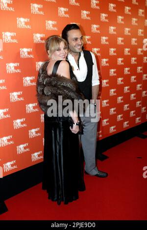 Veronica Sywak and guest at the Sydney Film Festival opening night gala ...