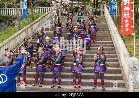 A group of Japanese soldiers at a parade Stock Photo - Alamy