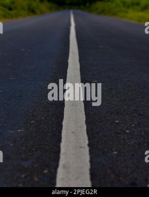 street marking, middle line Stock Photo - Alamy