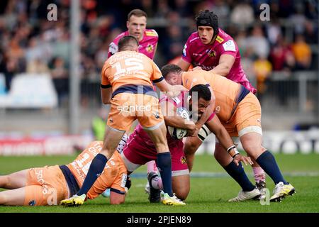 Enzo Forletta of Montpellier Herault Rugby during the Top 14 match ...