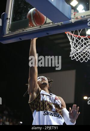 Chima MONEKE of AS MONACO the French cup, Top 8, Semi-finals Basketball ...