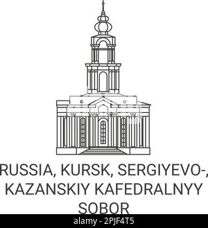 Russia, Kursk, Sergiyevo, Kazanskiy Kafedralnyy Sobor travel landmark ...