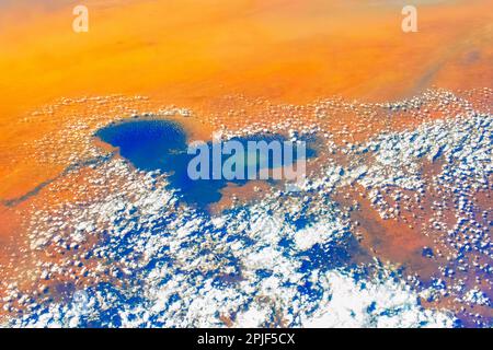 Nile River. Scenics of planet Earth seen from space. Digital ...