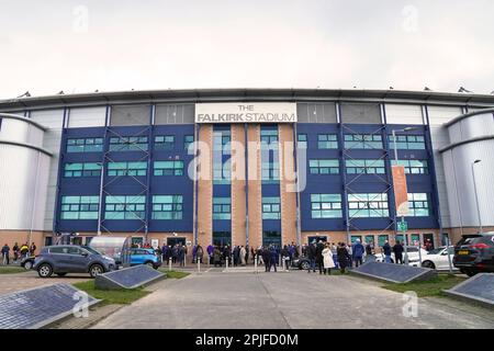 Falkirk stadium, the home stadium of Falkirk FC, use as venue for numerous social events ...