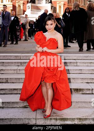 Mei Mac attending the Olivier Awards at the Royal Albert Hall, London ...