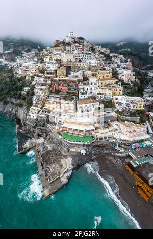 Positano in March Stock Photo - Alamy