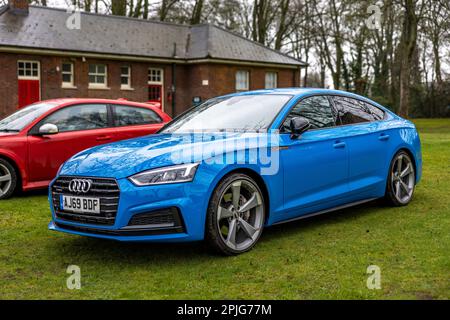 Audi Sport Quattro, on display at the Bicester Motion assembly held on ...