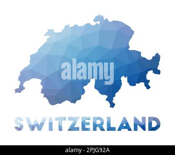 Travel to Switzerland, geometric infographic banner design with Swiss culture and architecture ...