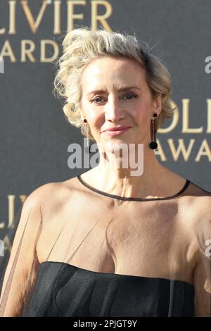 London, UK. Janet McTeer at the Olivier Awards. Royal Albert Hall. 2nd ...