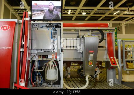 Lely milking machine, Green Week, Trade Fair, Charlottenburg, Berlin ...