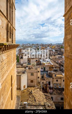 View over the city of Palma de Majorca, Majorca, Spain Stock Photo - Alamy