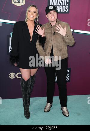 Lily Rose and Daira Eamon arriving to the 57th Annual Country Music ...