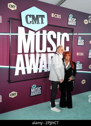 Cactus Moser and Wynonna Judd arriving at the 56th Annual Country Music ...