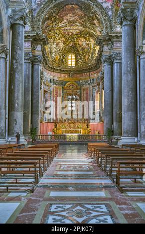Palermo, Italy - October 17, 2022: Byzantine style mosaics of the ...