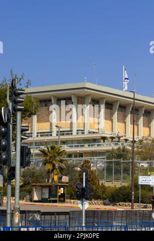 jerusalem-israel. 20-02-2023. The Knesset building - the seat of the ...