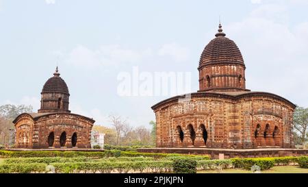 View of one of the Jor-mandir Group of Temples a cluster of three ...