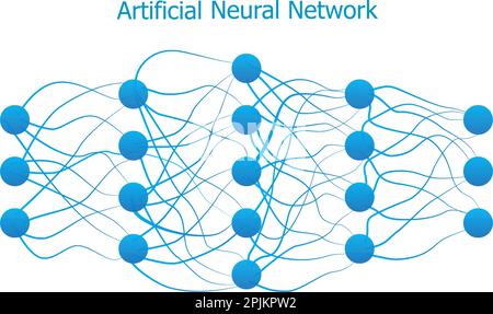Neural network model with real synapses and circle neurons connected in ...