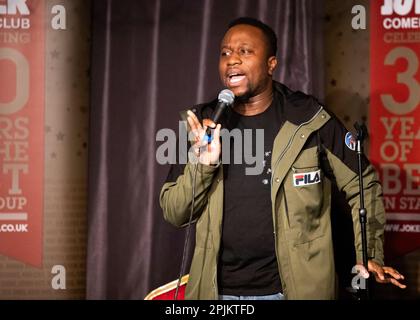 Babatunde Aleshe, Stand-Up Comedian, Joker Comedy Club, Southend-on-Sea ...