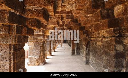 Inside Architecture of Kurumbera Fort, Gaganeshwar, West Bengal, India ...