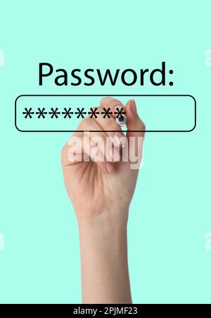 Hand writing sign Data Protection, Business approach legal control over ...