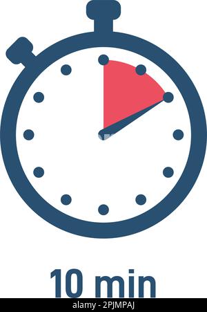 Set of timers. 10 minutes timer, Stopwatch or countdown vector ...