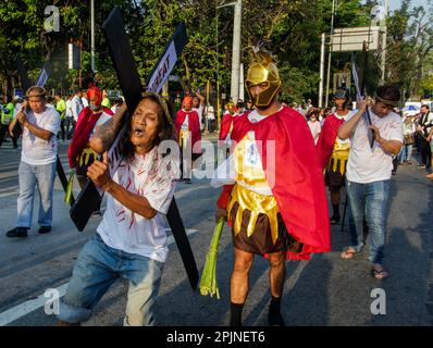 Quezon City, Quezon, Philippines. 23rd Feb, 2025. Members of the Igorot ...