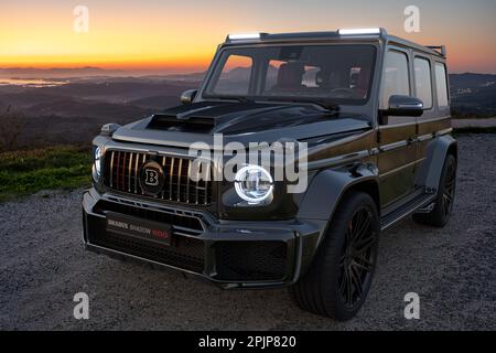 BRABUS 800 "SHADOW" - Limited Edition Stock Photo - Alamy