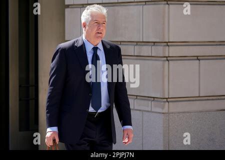 M. Evan Corcoran, an attorney for former President Donald Trump ...