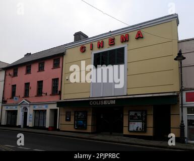Brecon Coliseum cinema front. Taken October 2022. Autumn Stock Photo ...