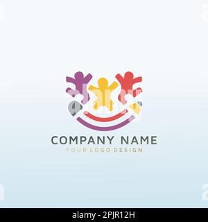 logo for Making Education fun, Education real, Education relevant Stock ...