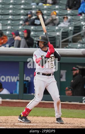 Salt Lake UT, USA. 2nd Apr, 2023. Sacramento pitcher Joey Marciano (47 ...