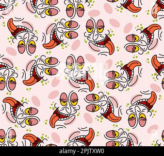 Drunk face isolated. Alcoholic emoji cartoon Vector illustration Stock ...