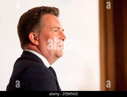 media interview Sky Presenter David Coulthard during the FORMULA 1 ...