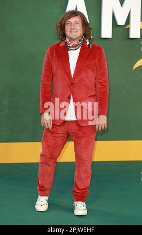 Daniel Pendleton attends the "Amsterdam" European Premiere at Odeon ...