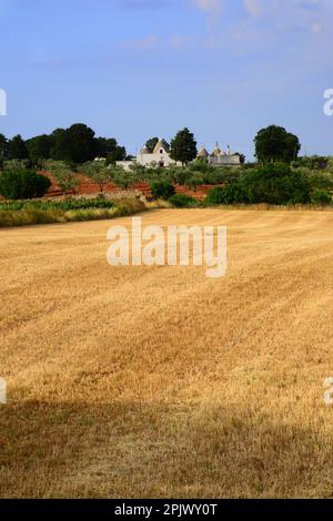 Trullo is a traditional home from the Itria Valley in Puglia. It is ...
