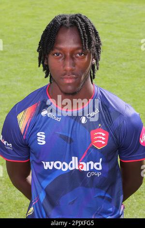 Jamal Richards in Vitality Blast T20 kit during the Essex CCC Press Day ...