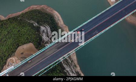 Jinsha. 3rd Apr, 2023. This photo taken on April 3, 2023 shows the ...
