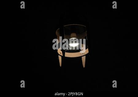 lights that reproduce the luminosity of the friars' cells Stock Photo ...