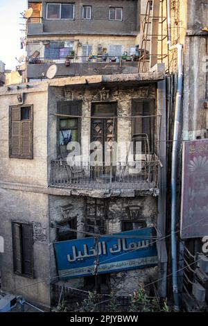 A slum area of downtown Cairo. Egypt Stock Photo - Alamy