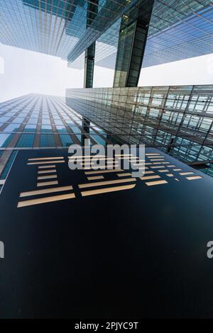 IBM logo at the European headquartes in Munich Stock Photo - Alamy