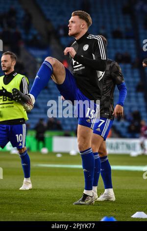 Harry Souttar of Leicester City during the Premier League match between ...
